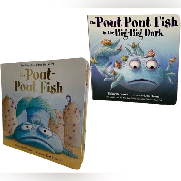 Other | Bundle Of 2 Board Bookthe Poutpout Fish In The Bigbig Darkthe ...